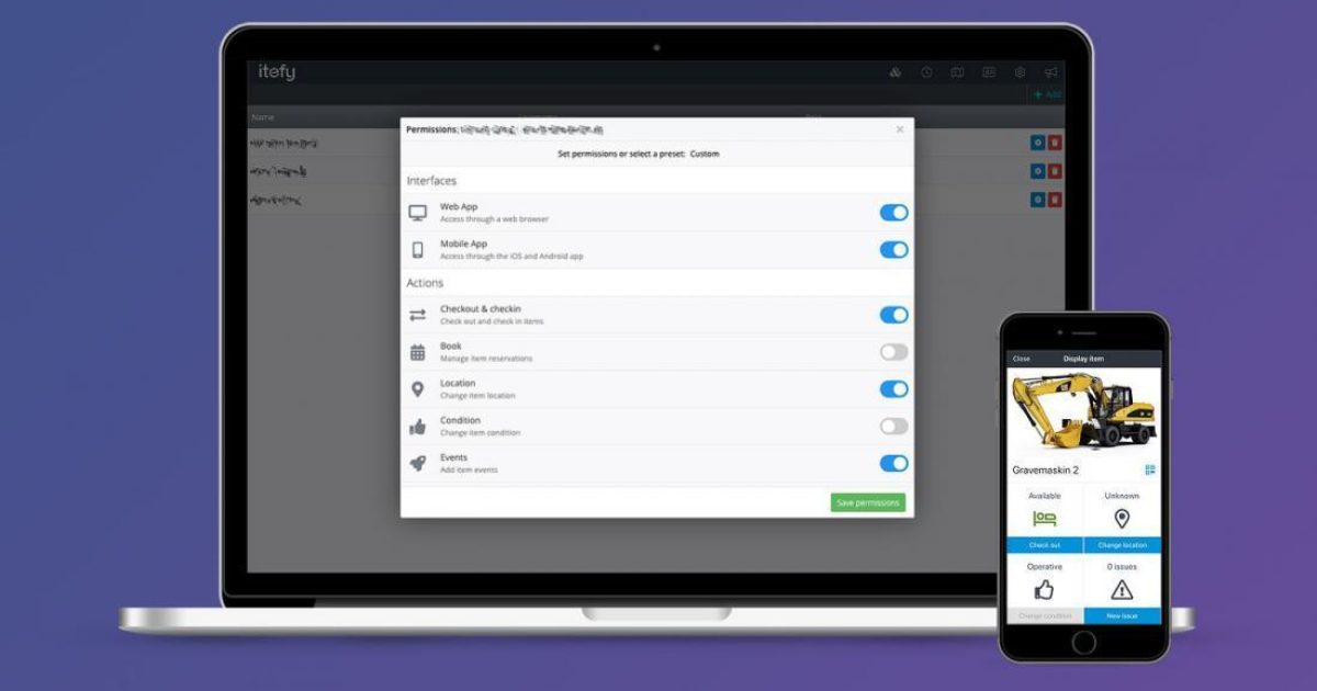 Permissions and new app features | Itefy