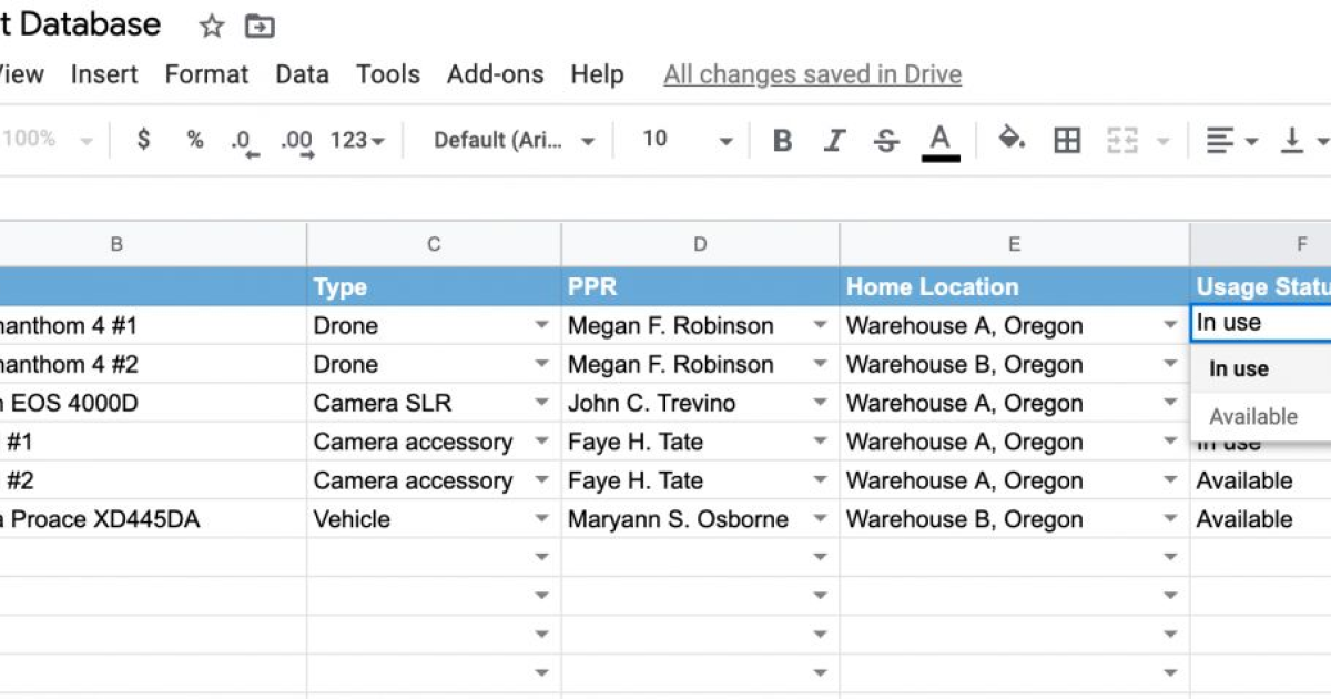 Create an Equipment Inventory Database : A Step by Step Guide | Itefy