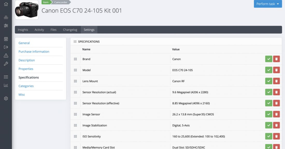Introducing Item Specifications to Itefy | Itefy