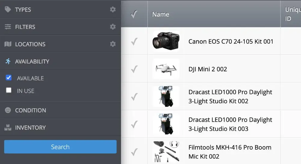Equipment Checkout Software | Itefy